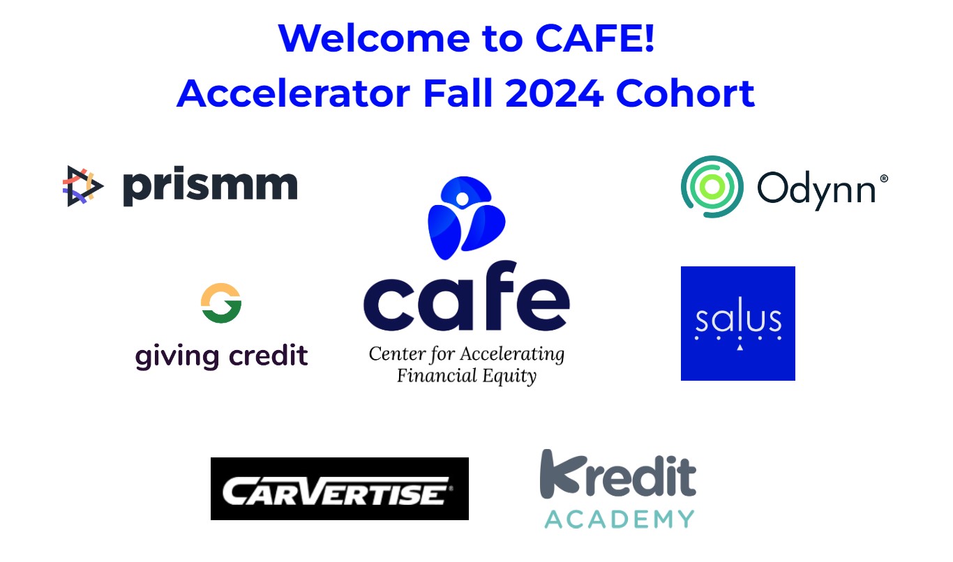 CAFE FALL ACCELERATOR COMPANIES ANNOUNCED - CAFE